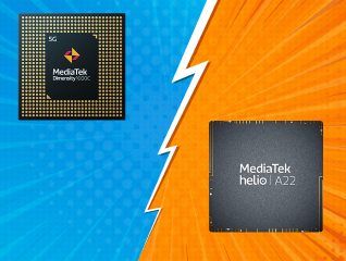 MediaTek Dimensity 1000C vs MediaTek Helio A22 Comparison | Bajaj Finserv