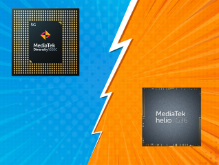 MediaTek Dimensity 1000C vs MediaTek Helio G36 Comparison | Bajaj Finserv