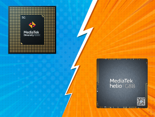 MediaTek Dimensity 1000C vs MediaTek Helio G88 Comparison | Bajaj Finserv